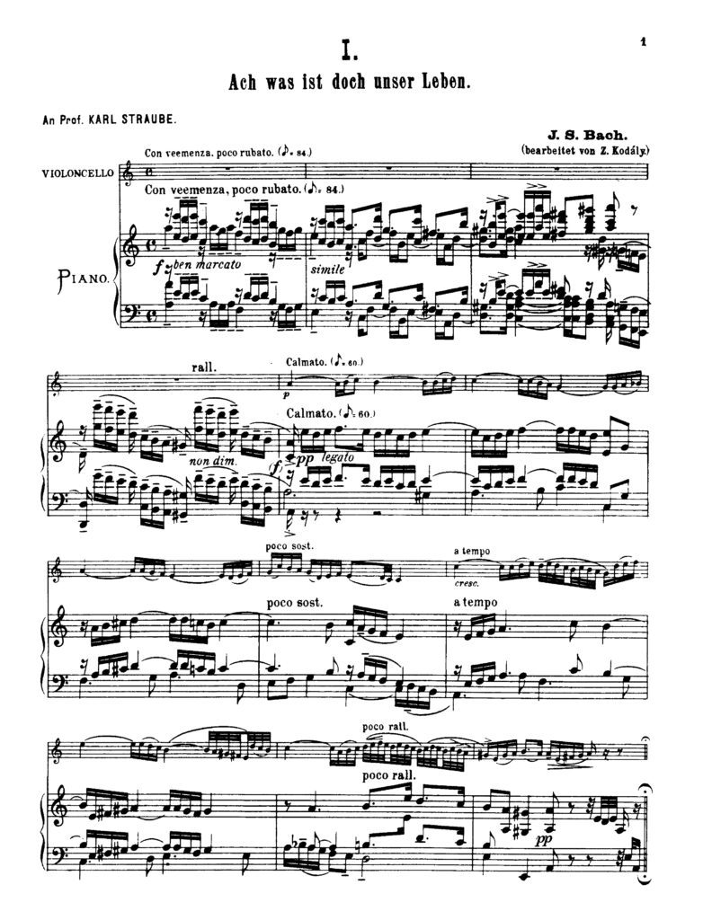 Kodaly, Zoltan - Pianorarescores