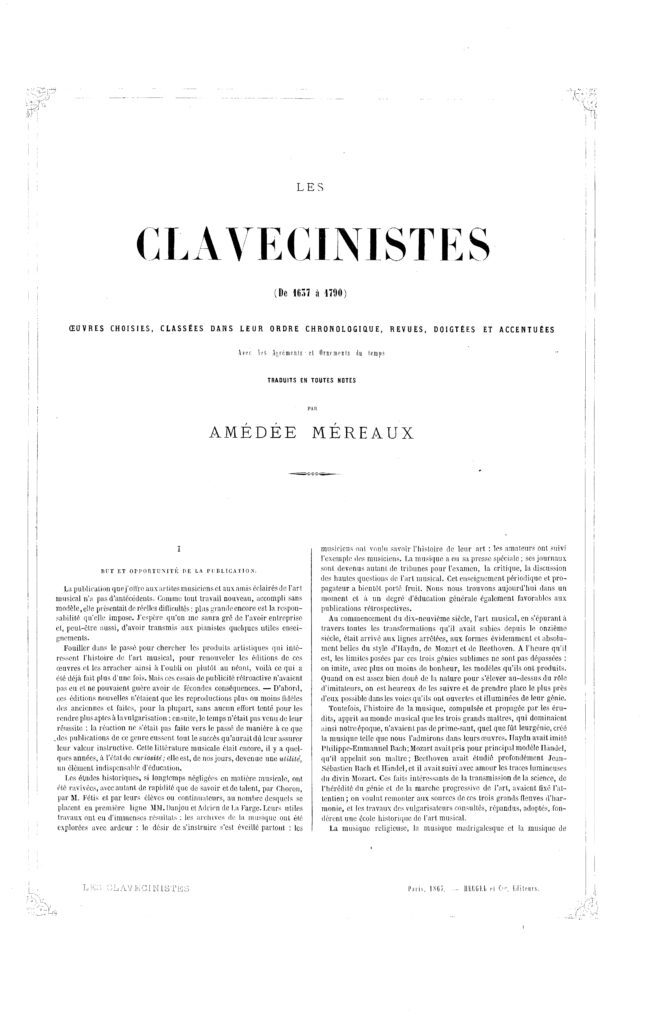 Méreaux, Amédée - Pianorarescores