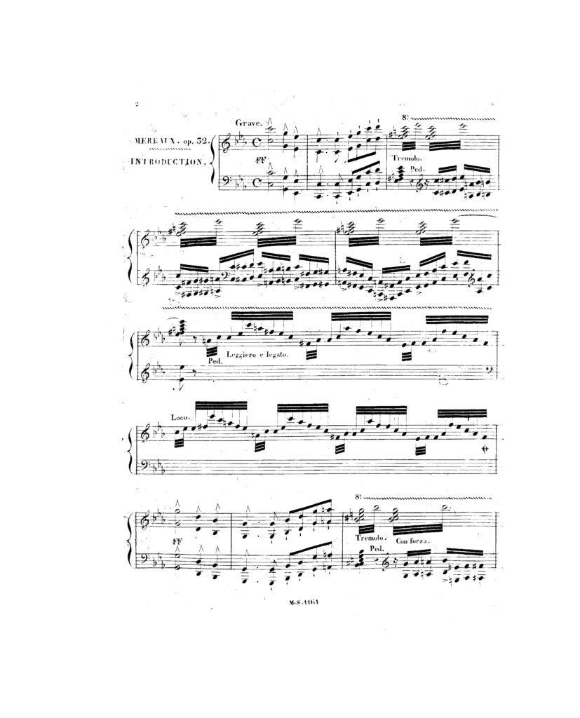 Méreaux, Amédée - Pianorarescores