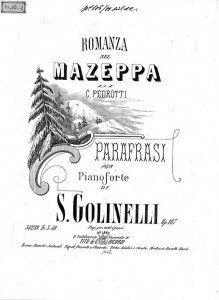 Golinelli, Stefano - Pianorarescores