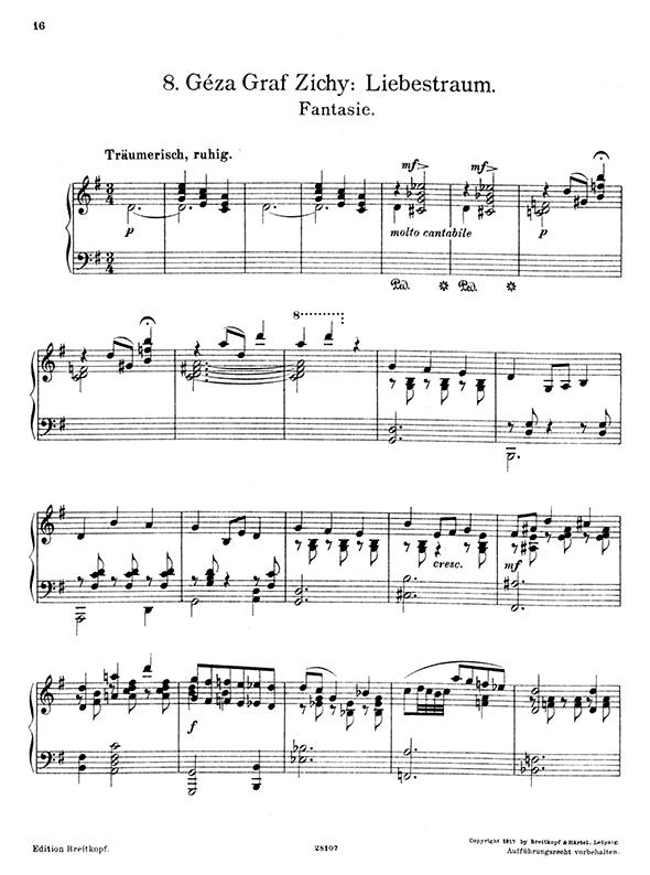Cäsar Hochstetter Eight Etudes for one hand piano sheet music