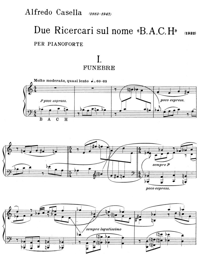 Casella, Alfredo - Pianorarescores