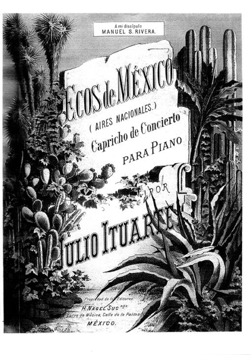 Julio Ituarte piano sheet music