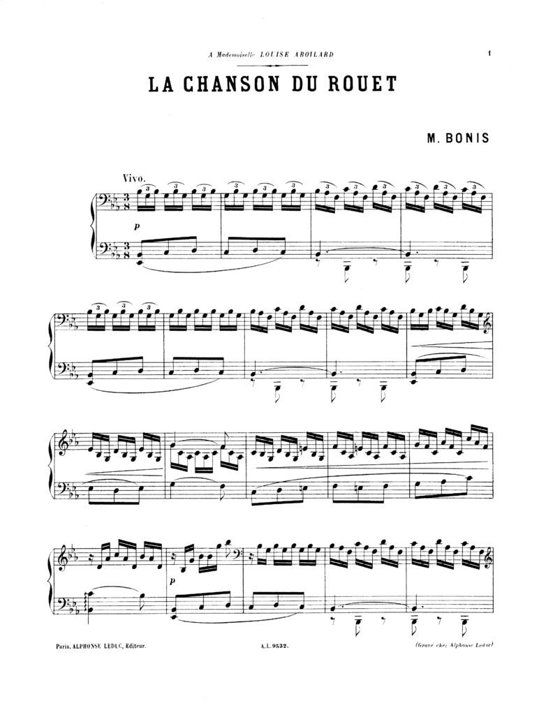 Bonis, Mel - Pianorarescores