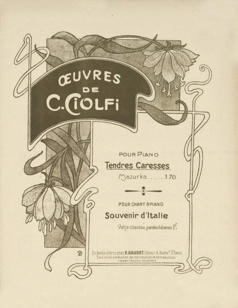 Ciolfi, Cécile - Pianorarescores