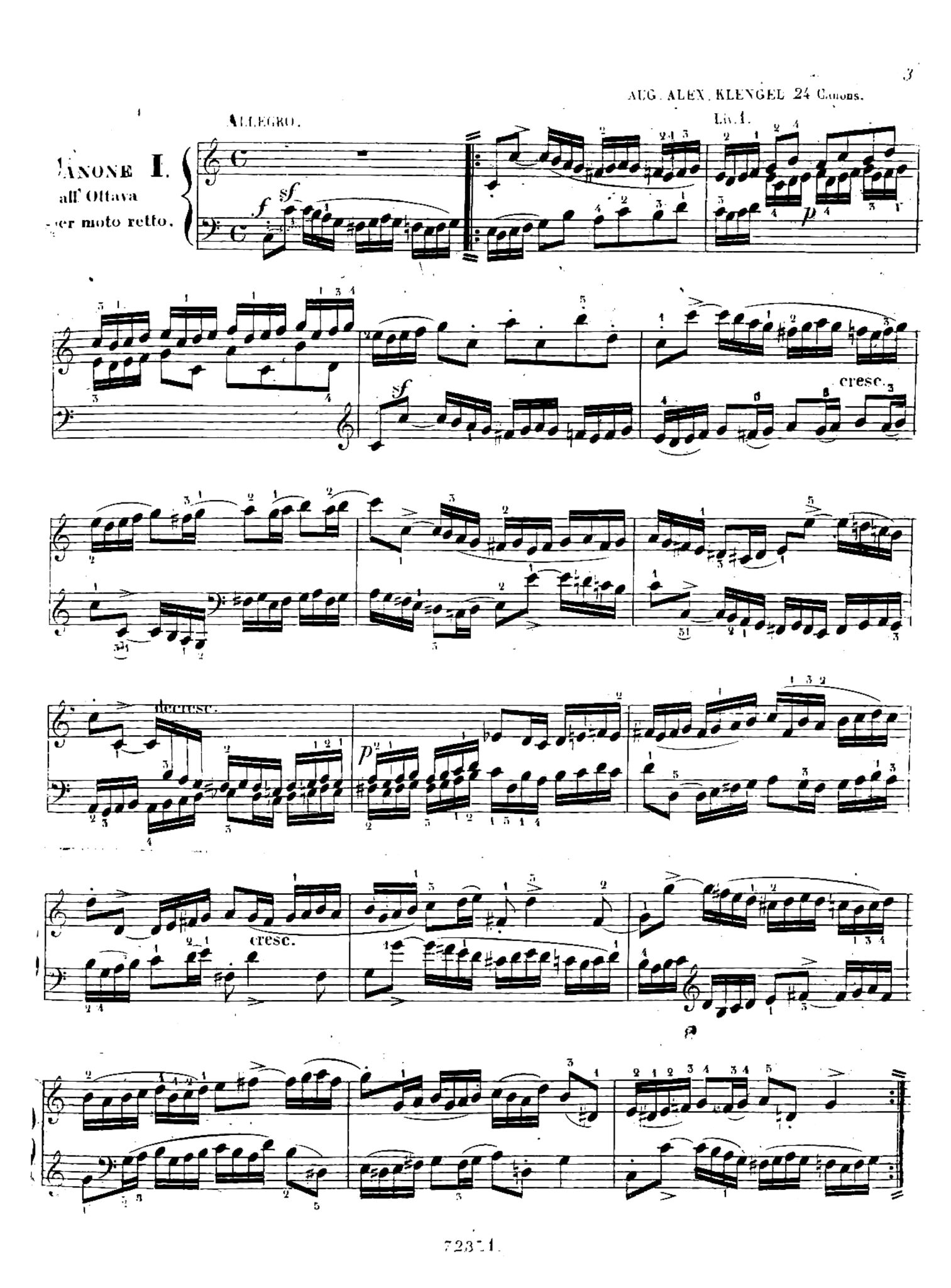 Klengel, Alexander - Pianorarescores